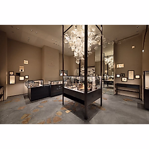 SLOEFY 14K Gold Intertwined Circle Necklace, Moissanite Double Circle Pendant Necklace, Beautiful Jewelry Gifts For Women (style one, 14K)