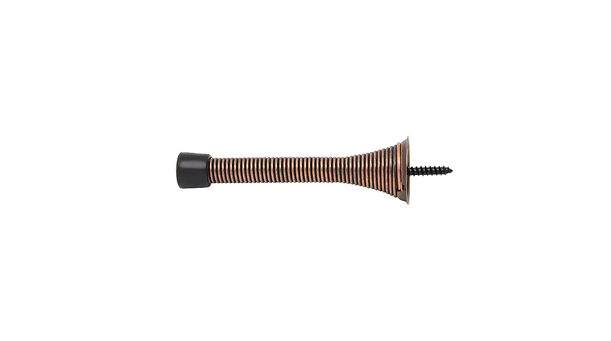 Built Industrial Bronze Spring Door Stops Pack – Secure & Easy Install