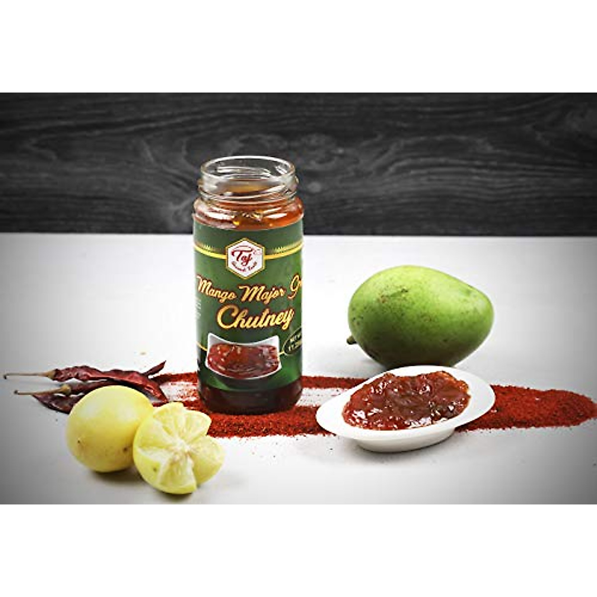 TAJ Mango Major Grey Chutney | 320g (11.28oz)