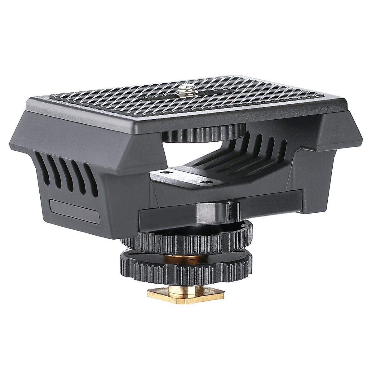 Movo SMM8 Universal Microphone and Recorder Shock Mount to fit Zoom H1, H1n, H2n, H4n Pro, H5, H6, Tascam DR-40x, DR-05x, DR-07x, and More - Mount on DSLR's, Boom Poles, and Hand Grips