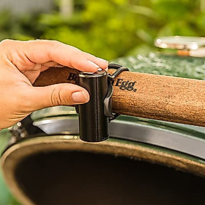 Night Light for Big Green Egg (Black) - A Rechargeable, Rotatable, Bright LED Light That Wraps Around The BGE Handle and Illuminates Everything You are Cooking