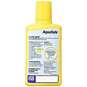 Tetra 16172 AquaSafe Fish Tank Water Conditioner, 8.45 fl oz