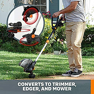 WORX 20V GT Revolution 12" Cordless String Trimmer & Turbine Leaf Blower Power Share Combo Kit - WG930.2 (Batteries & Charger Included)