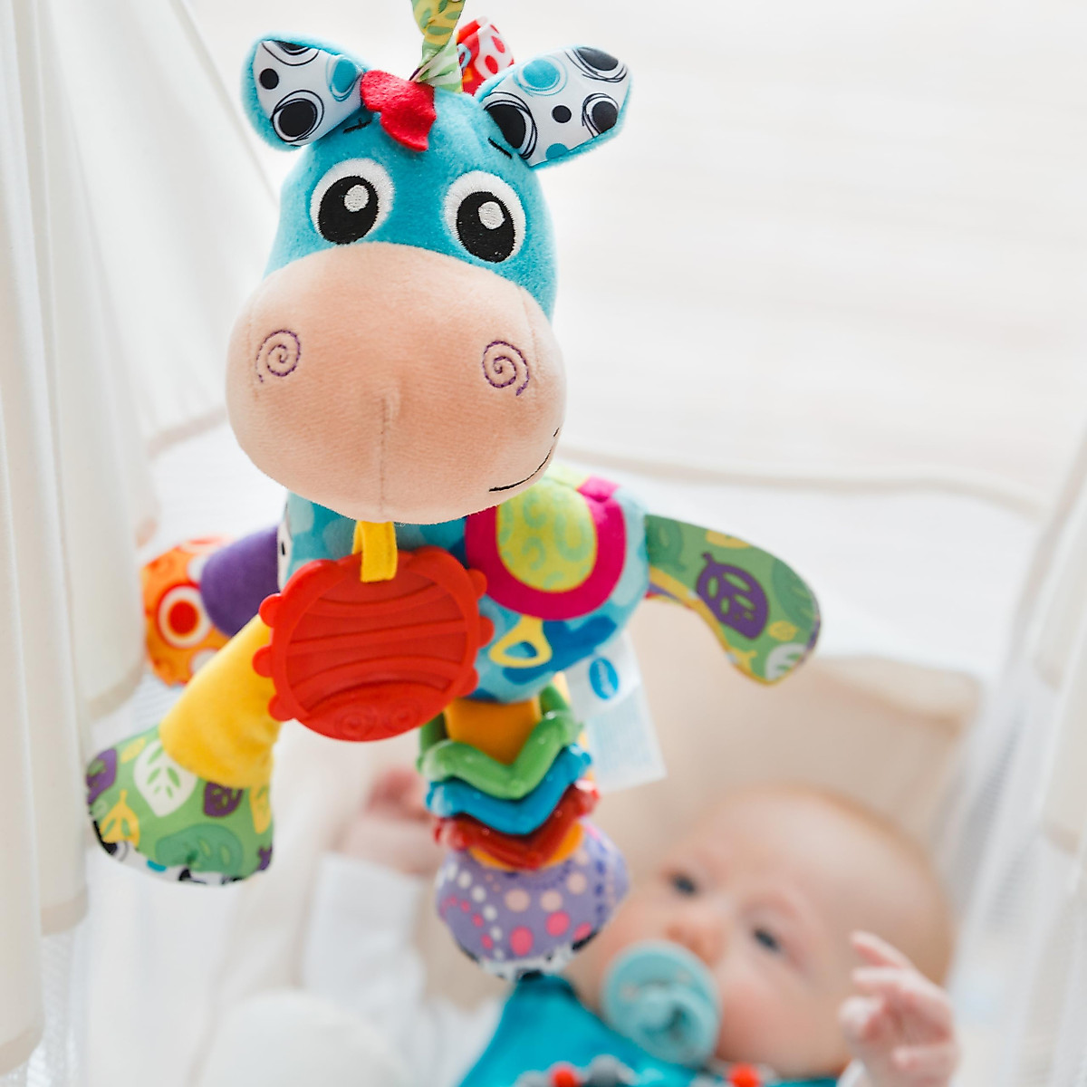 Playgro Baby Toy Activity Friend Clip Clop 0186980 for baby infant toddler children is Encouraging Imagination with STEM/STEAM for a bright future - Great Start for A World of Learning