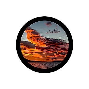 waveshare 5inch HDMI Round Touch Display, 1080 × 1080 Resolution, IPS, 10-Point Touch, Compatible with Raspberry Pi Series Board