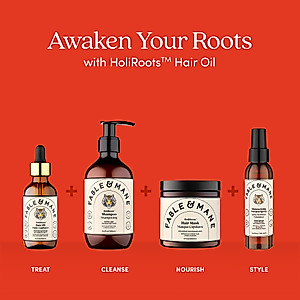 Fable & Mane Mini HoliRoots™ Pre-wash Hair Treatment Oil 0.48 oz/ 14.4 mL