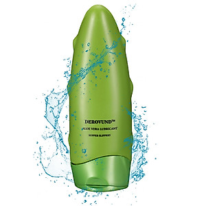 Aloe Vera Lube, Super Slippery Sex Lube Organic Water Based Lube Long Lasting Personal Lube for Sex, Sexual Lubricant for Vagina, Oral and Anal Sex 4 Oz- Paraben Free