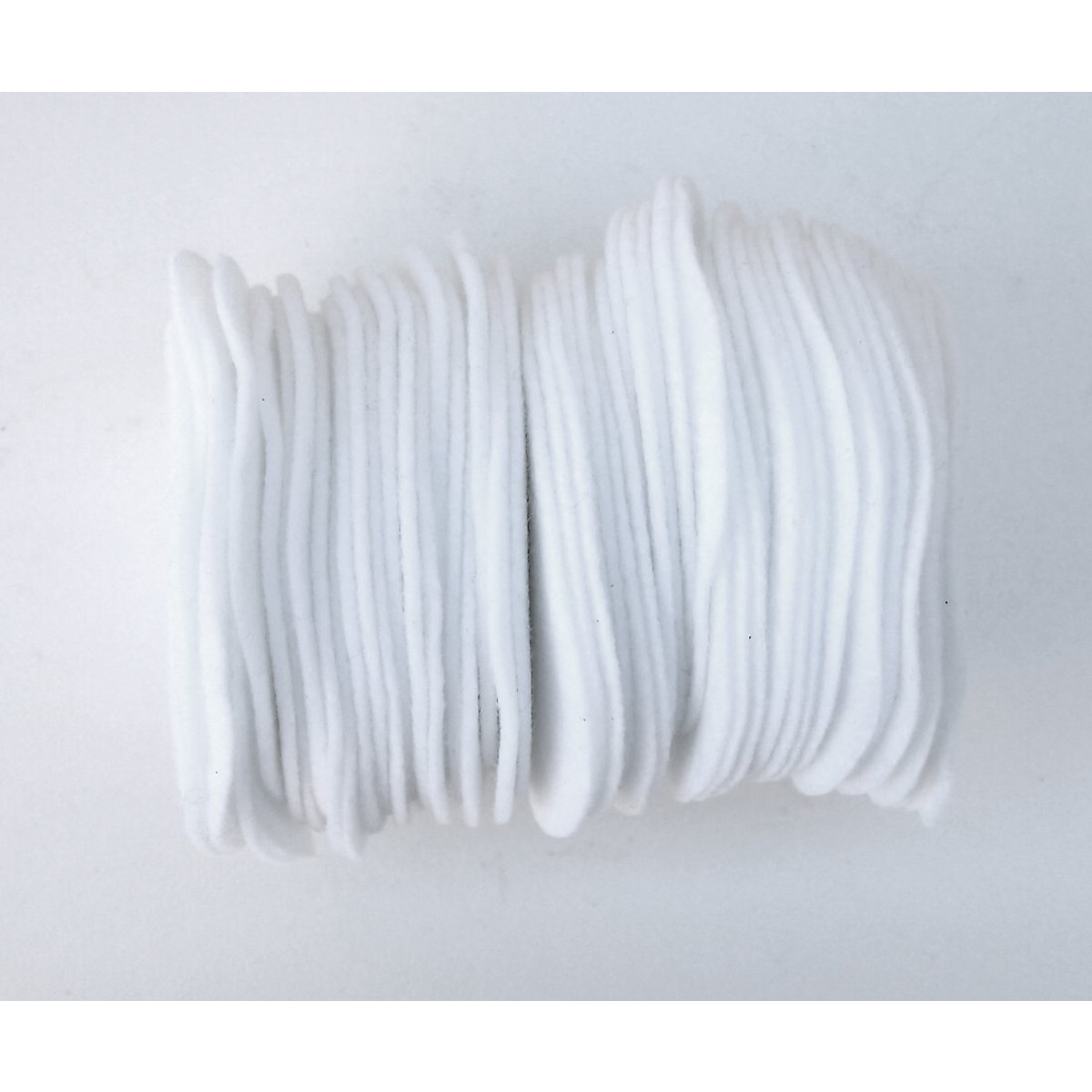 Playfully Ever After White Craft Felt Circles (2 Inch - 44pc)