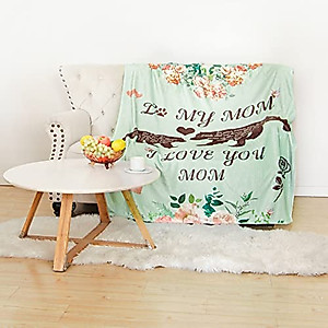 ZKA Mothers Day Birthday Gifts for Mom,Gifts for Mom, Birthday Gifts for Mom, Valentine's Day Gifts for Mom, Christmas Mom Blanket Gifts from Daughter Son, Present for Mom Throw Blanket