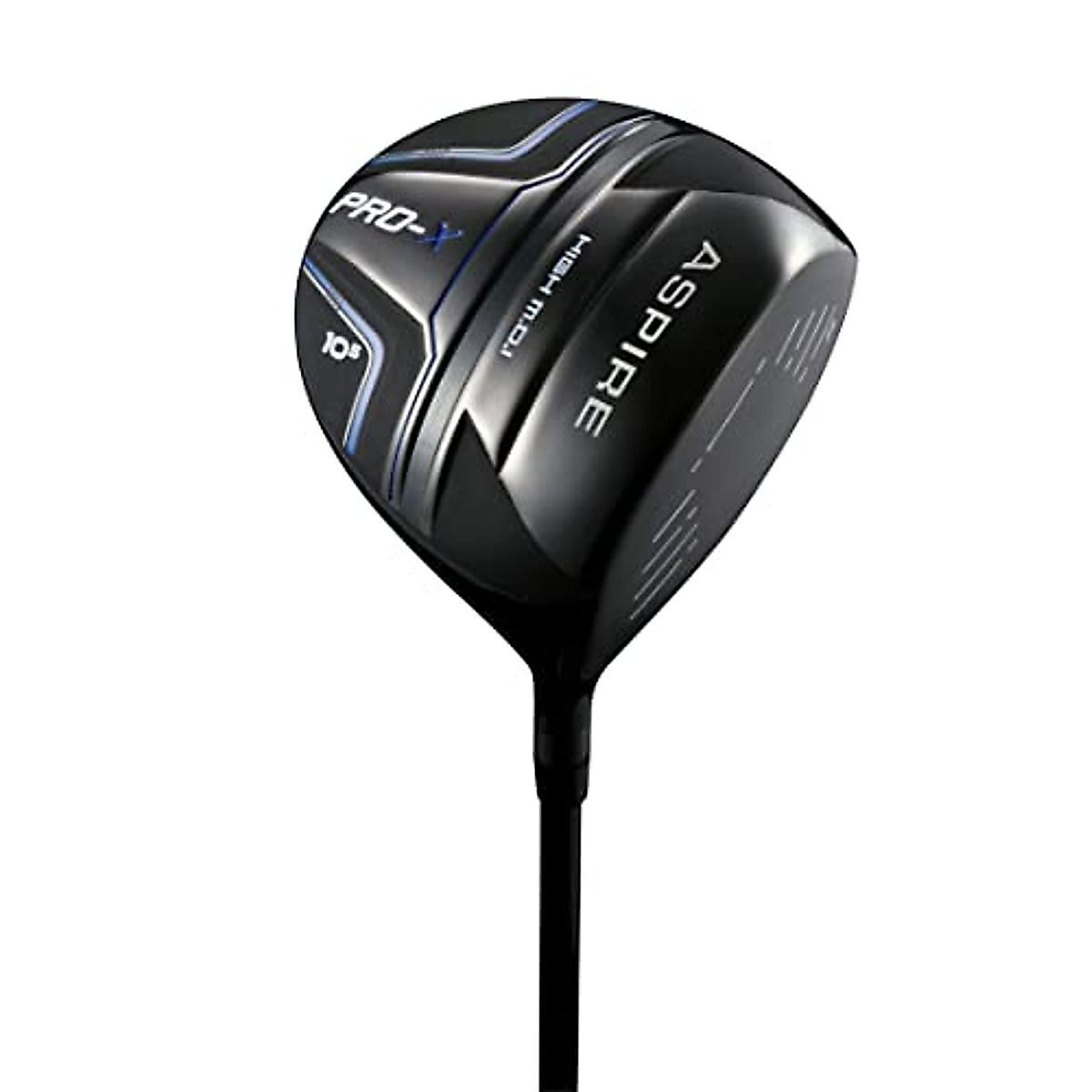 19 Piece Men's Complete Golf Club Package Set with Titanium Driver, 3 Fairway Wood, 3-4-5 Hybrids, 6-SW Irons, Putter, Stand Bag, 5 H/C's - Choose Options! (Regular Size, Special Ti-Face Driver)