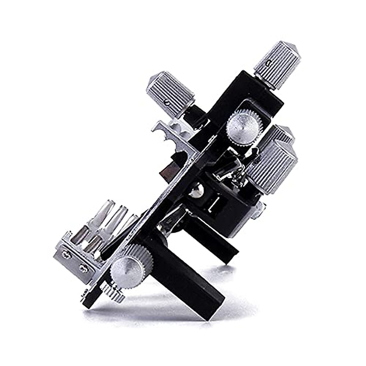 SixBuys Adjustable Professional Optical Optic Trial Lens Frame Eye Optometry Optician,Changeable Cylinder Axis, Temple Length and Nose Rest,Ultra light