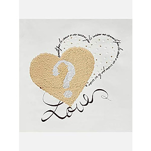 Mayoral 19-07010-017 - L/s Hearts t-Shirt for Girls 18 Years Natural