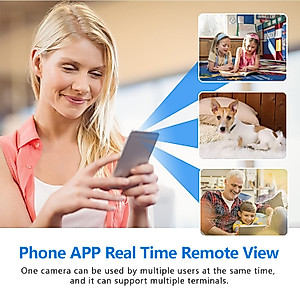 Smallest Spy Hidden Camera,1080P Wireless WiFi Portable Remote Camera,Nanny Cam,Baby Monitor with Night Vision,Motion Detection,Cloud Storage,Remote Viewing for iOS Android Phone APP