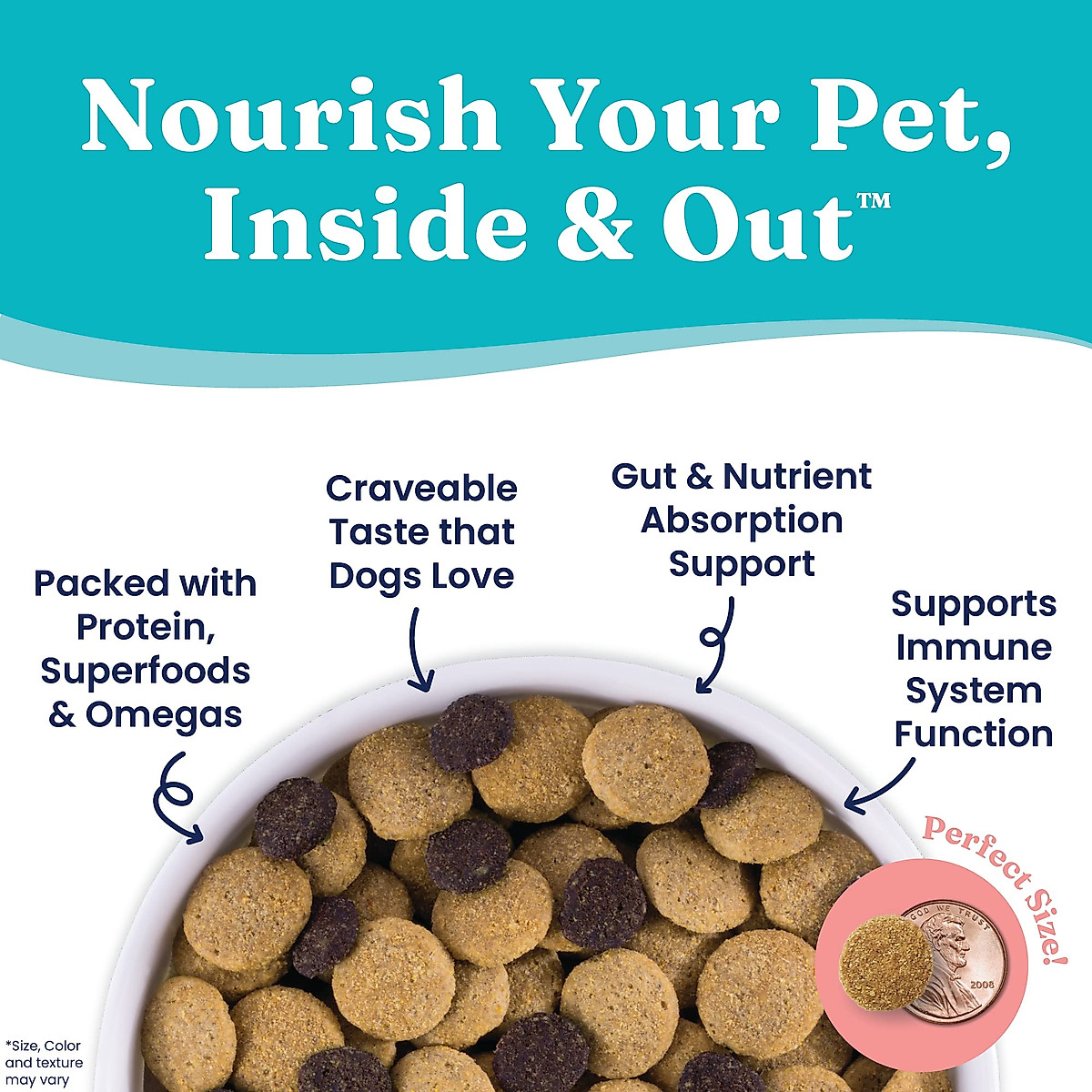 Solid Gold Dry Dog Food for Adult & Senior Dogs - Made with Real Lamb & Brown Rice - NutrientBoost Hund-N-Flocken Healthy Dog Food for Weight Management & Better Digestion - 3.75 LB Bag