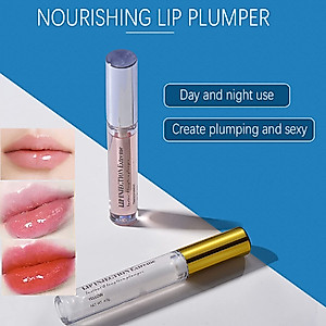 Lip Injection Extreme Lip Plumper, Plumping Lip Gloss for Women, Lip Lightening for Dark Lips, Lip Gloss Base, Plumping Lip Gloss, Lip Filler Lifter Gloss, Lip Moisturizer for Very Dry Lips, Lip Plumping Lip Gloss, Moisturizing Lip Glow Oil, Lip Enhancer,