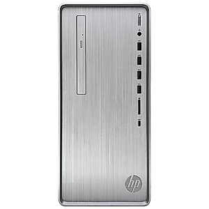 HP Pavilion TP01 Tower Desktop Computer - AMD Ryzen 7 5700G 8-Core up to 4.60 GHz Processor, 64GB DDR4 RAM, 512GB NVMe SSD + 10TB HDD, AMD Radeon Graphics, DVD-Writer, Windows 11 Home