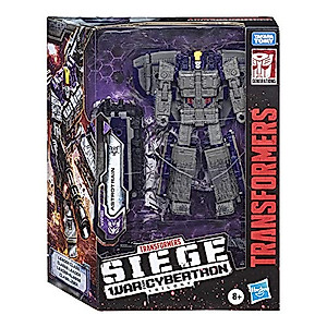 Transformers Toys Generations War for Cybertron Leader Wfc-S51 Astrotrain Triple Changer Action Figure - Kids Ages 8 & Up, 7"
