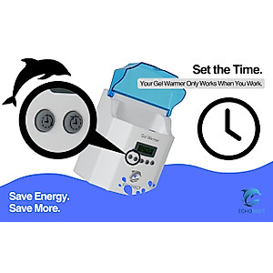 Premium Digital 2-Bottle Gel Warmer, Ultrasound Gel Warmer, Gel Warmer Ultrasound, Massage Oil Warmer, one-Year Warranty