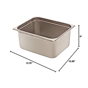 Browne 6" Half-Size Steam Table Pan