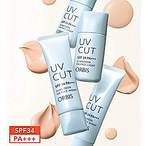 Orbis UV Cut Sunscreen On Face Light 28mL SPF 34 PA+++