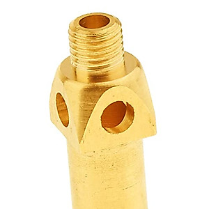 Joywayus Brass Natural Gas Jet Tips for 10,20,32 Tips Cast Iron Burner Propane Gas Burner Nozzle(Pack of 20)