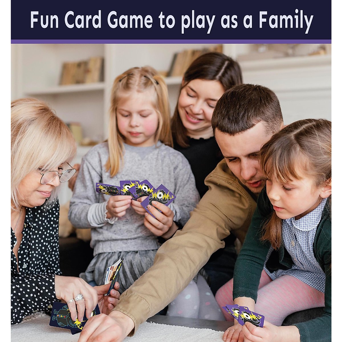 THE BAMBINO TREE WOWELs Phonics and Vowel Sounds Card Game - Learn to Read Kindergarten 1st 2nd Grade Learning - Short Vowel CVC Words and Long Vowel Matching Game 2-8 Players