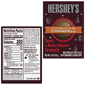 Easter Hot Chocolate Melting Balls with Mini Marshmallows, Individually Wrapped Cocoa Melts, Holiday Themed Dessert Drink,Basket Stuffer, Pack of 2 (Cinnamon Chip +Original)