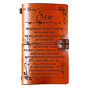 PRSTENLY to My Son Basketball, to My Son Leather Journal
