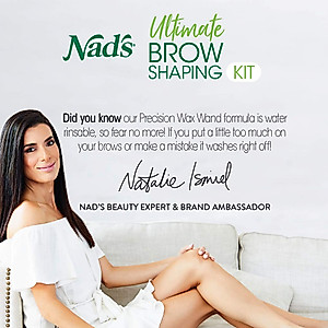 Nad's Eyebrow Shaping Kit, 18 Piece Set