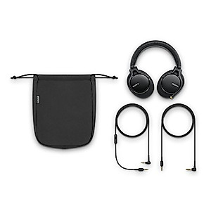 Sony MDR1AM2 Wired High Resolution Audio Overhead Headphones, Black (MDR-1AM2/B), 9.2 x 4.4 x 10.2 inches