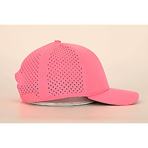 ANKOR Ultra Performance Water-Resistant UPF 50 Baseball Hat | Golf | Boat | Beach | Lake | Workout | Everyday | Men and Women (Hot Pink)