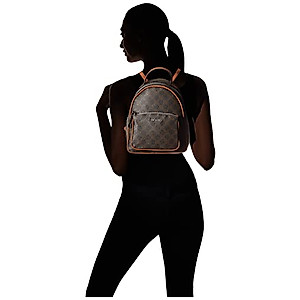 Nine West Sloane Backpack Brown Logo One Size