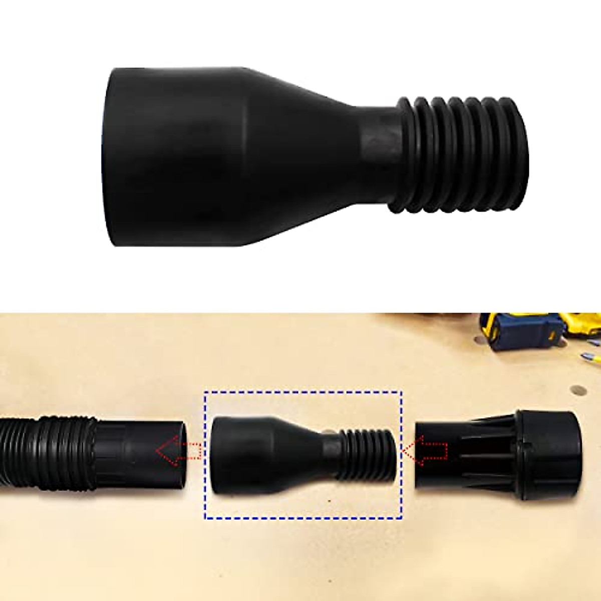 DWV9190 Hose Adapter Competible with DWV9000 Replacement for DEWALT Dust Collector Attachment