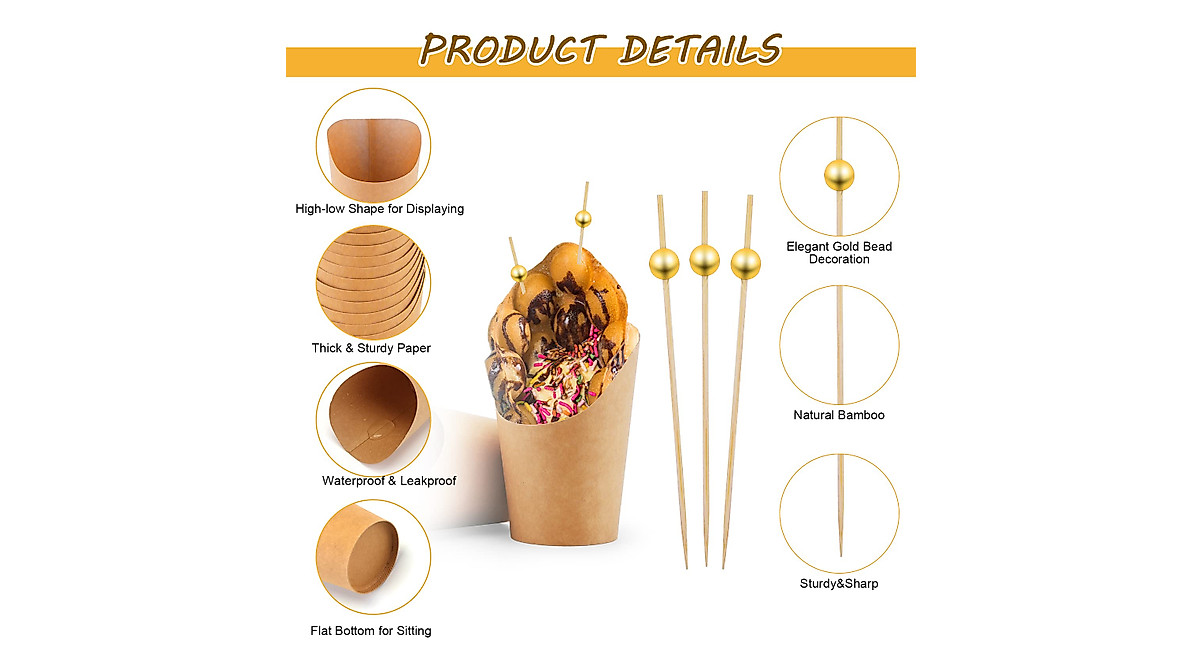 100 PCS Charcuterie Cups - Perfect for Parties