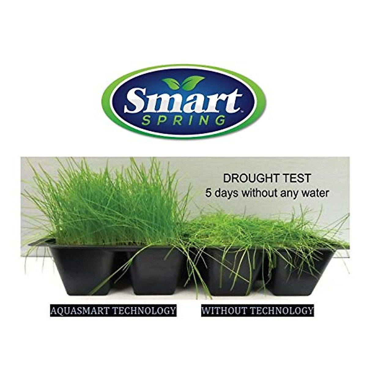 AquaSmart Water Storing Minerals – Fewer Plant Waterings for Indoor Pots and Outdoor Gardens – Self Watering Garden Soil Additive - Natural Non-Toxic Coated Magic Sand for Planters