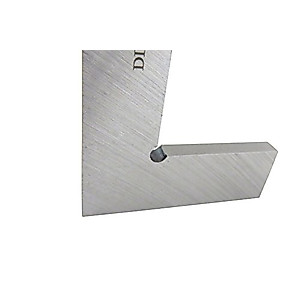 Kinex 4033-12-010 4 Inches Tall x 2.75 Inches Wide Flat Solid Machinist Square DIN 875/1 Square to w/in 0.0005 Inches