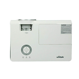 ViviTek D859 DLP Projector 3600 ANSI 3000:1 Contrast HD HDMI 1080i 3D-Ready (Renewed)