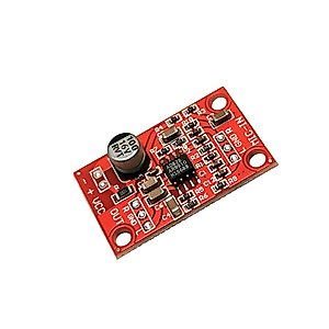 Acxico 1Pcs AD828 Stereo Dynamic Microphone Preamplifier Board Pickup Module DC 3.8V-15V MIC Preamp Module