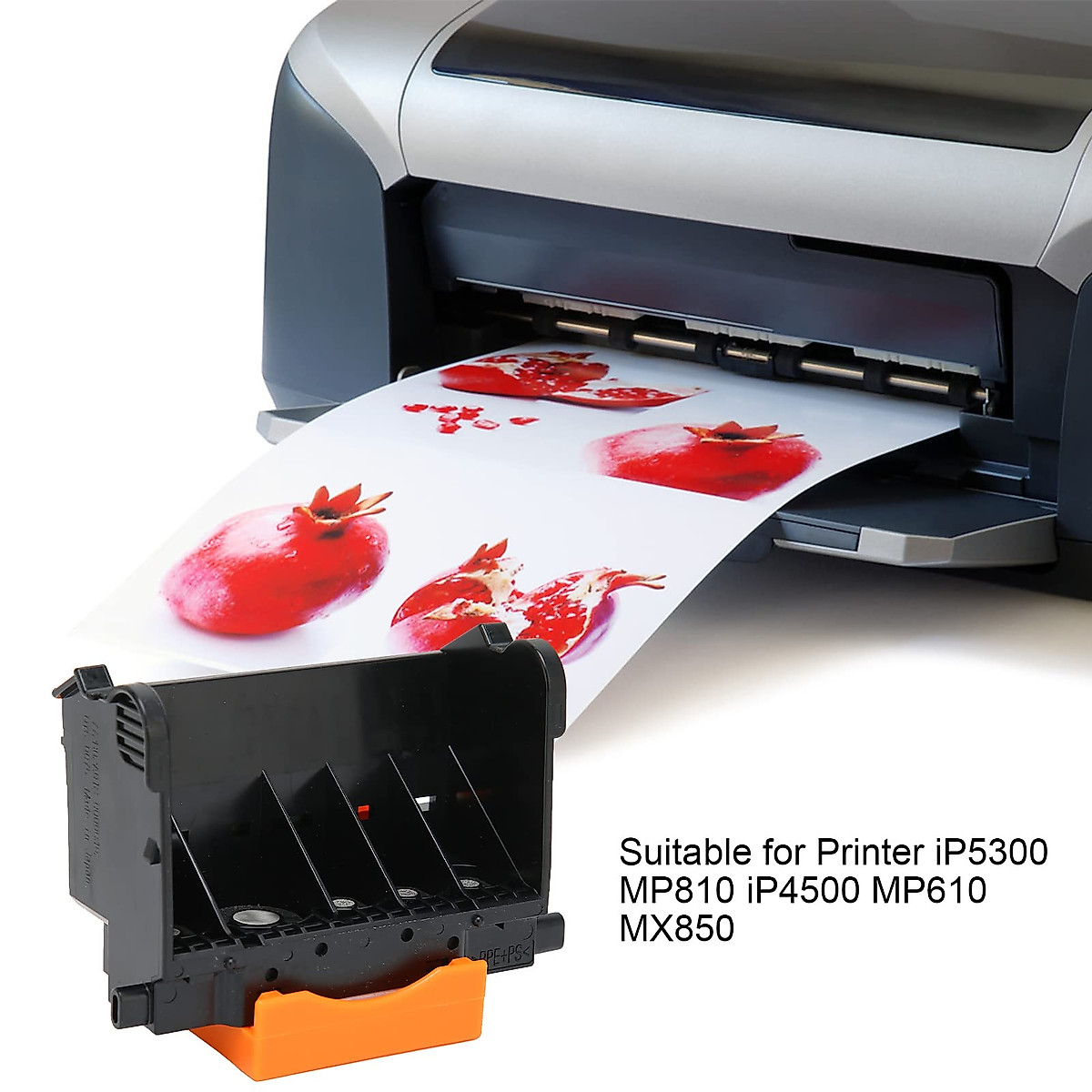 Qy6-0075 PrintHead for Canon iP5300 MP810 iP4500 MP610 MX850, Colored Print Head, Easy Install and Replace