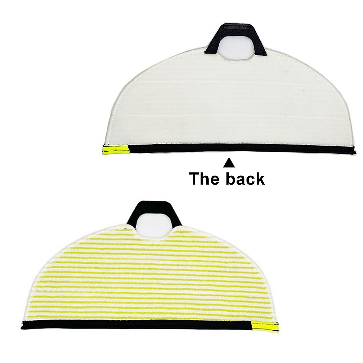 HIFROM RV2001WD Replacement Mop Pads Compatible with Shark RV2001WD RV2002WD AV2001WD RV2000WD Robot Vacuum,Shark Vacmop Pads Refills 4 Pack