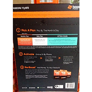 Kyocera Hydro Prepaid Android Phone (Boost Mobile)