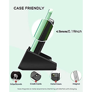 Wireless Charger YUWISS Wireless Charging Stand Cordless Charger 10/7.5/5W Compatible with iPhone 14 13 12/12 /11Pro Max/XR/XS Max/XS/X/8/8Plus Galaxy S22/S21/S9/S9+/S8/S8+ Note