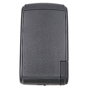 Keyecu Replacement Shell Keyless Smart Remote Key Case Fob 2+1 Button for Toyota Prius 2004-2009 with Uncut Key Blade