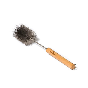 WINNERWELL Pipe Brush 3.5 Inch | 3.5 Inch Diameter Wire Brush for Cleaning Chimney Pipes