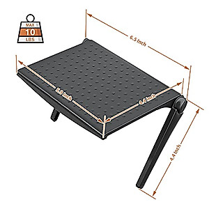 HD01P TV Screen Top Shelf Monitor Mount Organizer for computer monitor/flat Screen TV,Black