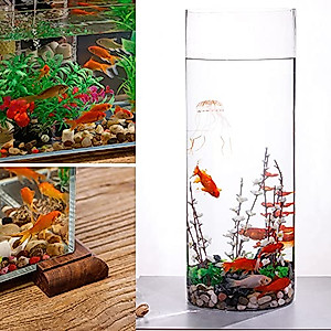 Miukada 5 Pounds River Rocks, Pebbles, Decorative Polished Gravel, Natural Polished Mixed Color Stones