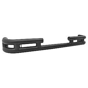 Smittybilt Tubular Jeep Rear Bumper in Textured Black Powder Coat (Black) - JB48-RT