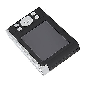 Digital Camera, HD Digital Camera Built in Fill Light 16X Zoom Antishaking Plastic for Outdoor (Black)