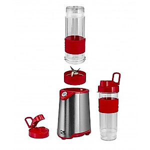 Kalorik Personal Professional Blender, Single Serve BPA-Free Sport Bottle Blender. Blend Shakes, Smoothies, Baby Food and More