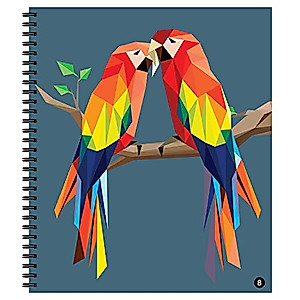 Brain Games - Sticker by Number: Birds (28 Images to Sticker)